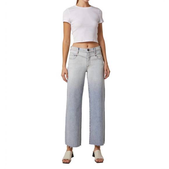 Edyson | Jeans | New Edyson Conrad High Rise Wide Yoke Jeans In Light ...